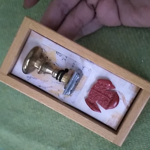 Aladine | Office | Vintage Aladine Letter J Wax Stamp Made In France ...